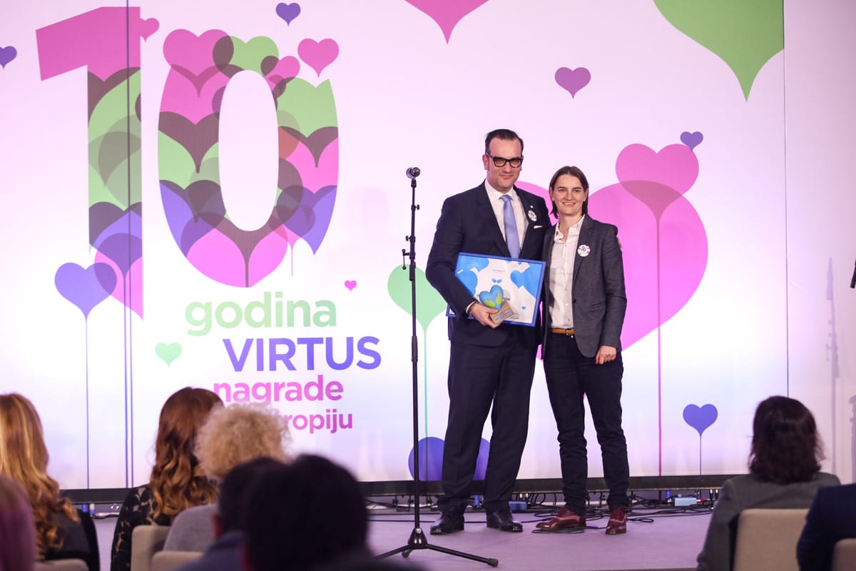 Hemofarm Wins Top VIRTUS Award for Philanthropy - CorD Magazine