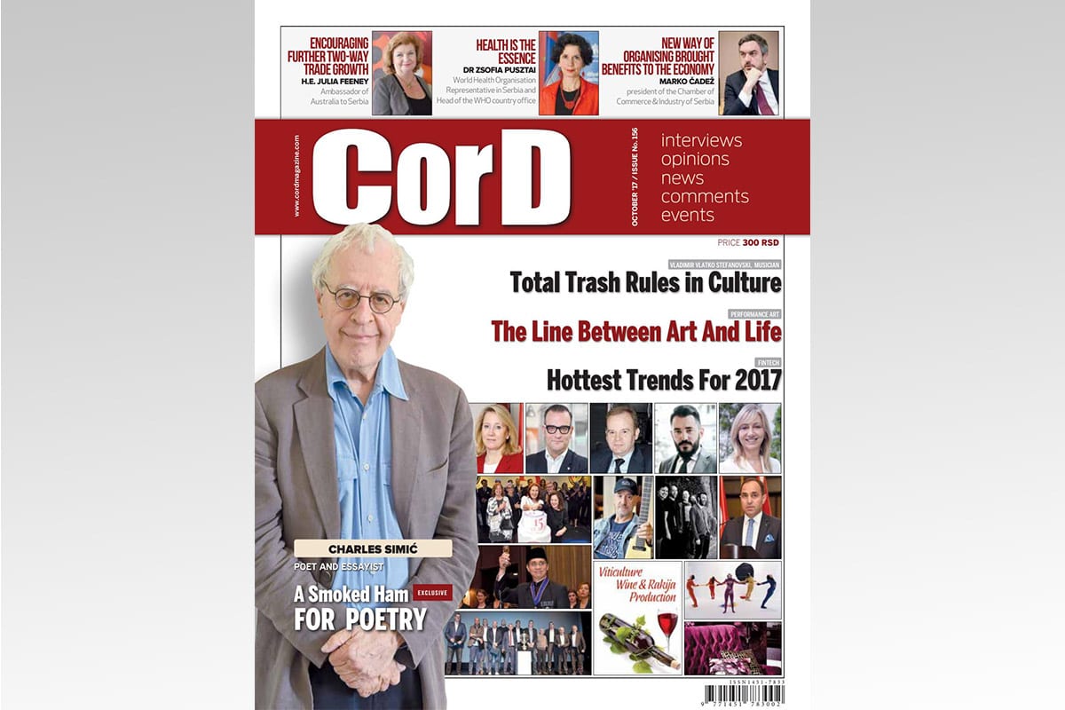 October 2017 issue, no. 156 - CorD Magazine