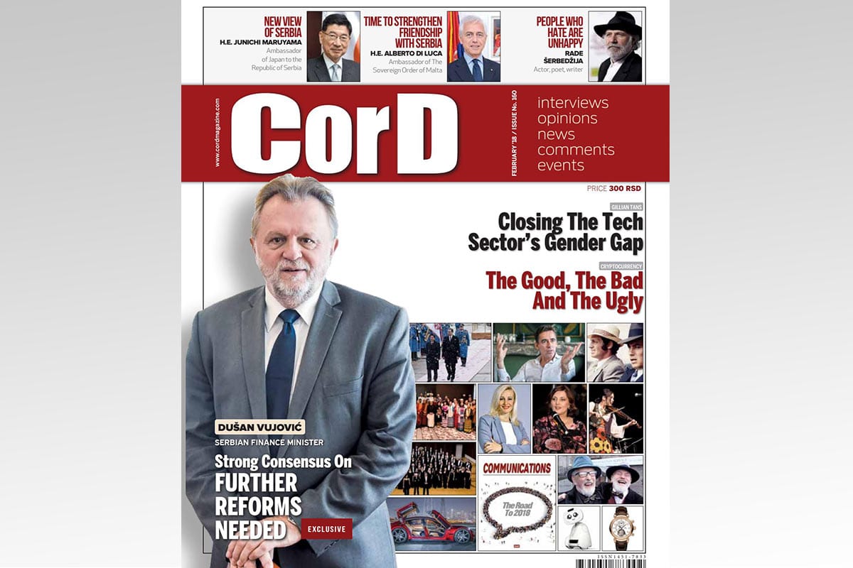 February 2018 issue, no. 160 - CorD Magazine