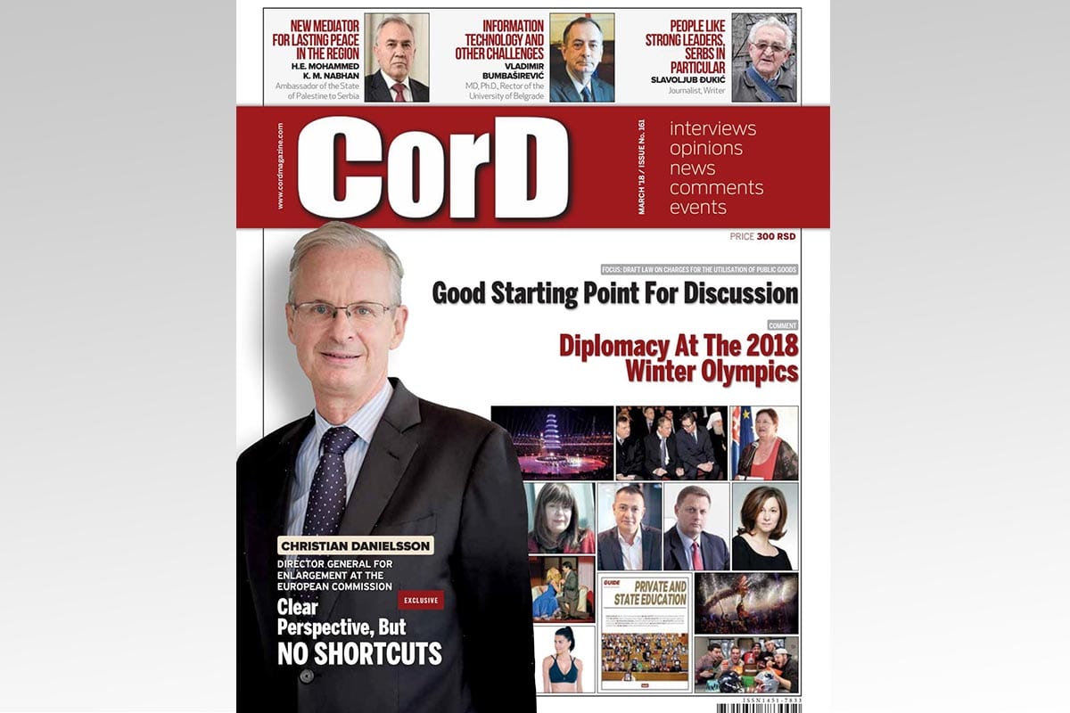 March 2018 issue, no. 161 - CorD Magazine