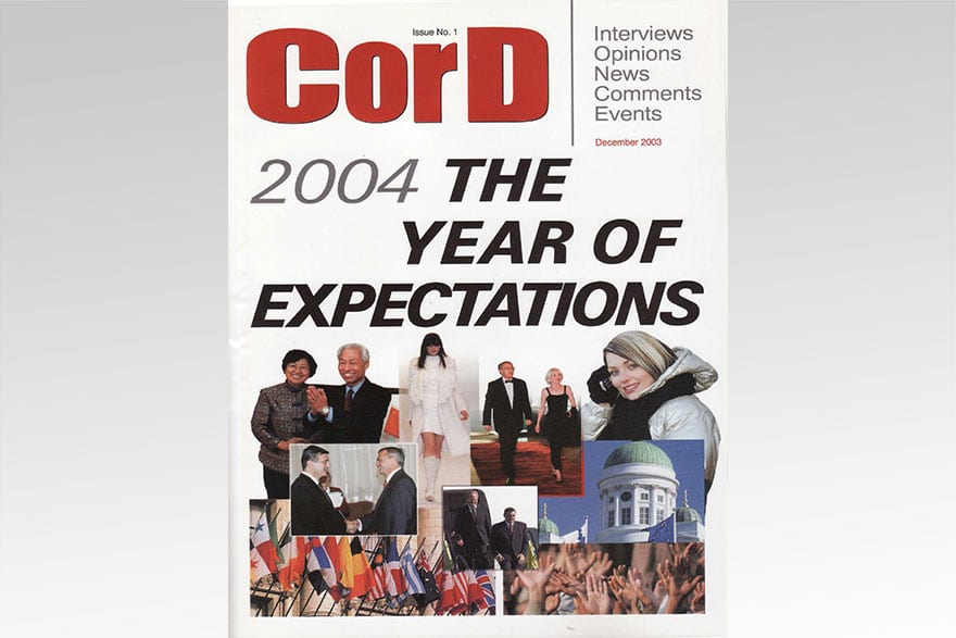 December 2003 issue, no. 1 - CorD Magazine