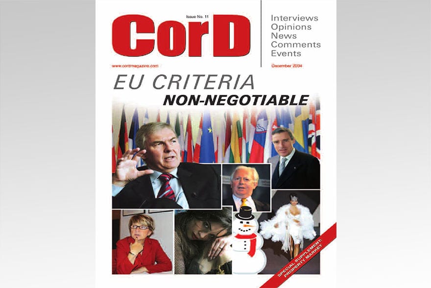 December 2004 issue, no. 11 - CorD Magazine