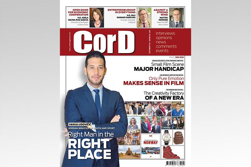 October 2014 issue, no. 120 - CorD Magazine