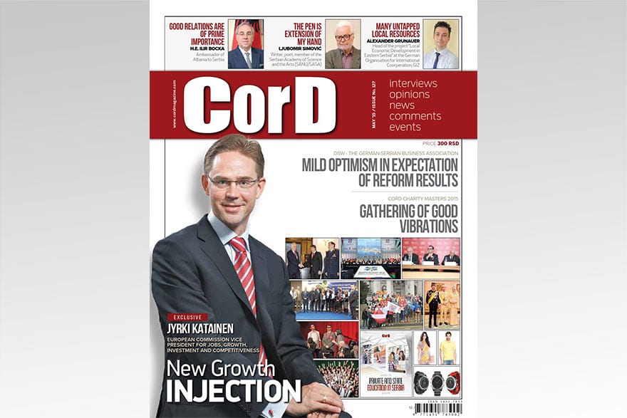 May 2015 issue, no. 127 - CorD Magazine