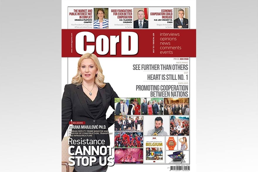 July 2015 issue, no. 129 - CorD Magazine