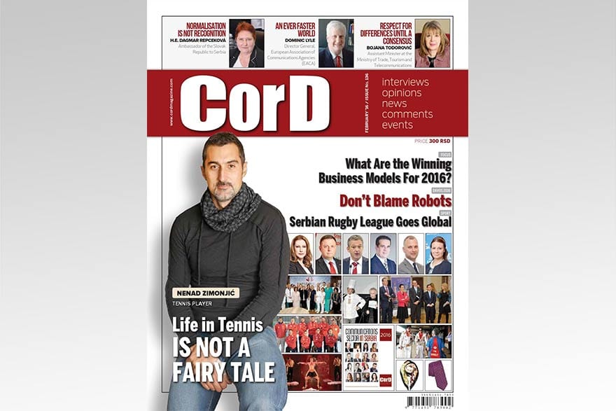 February 2016 issue, no. 136 - CorD Magazine