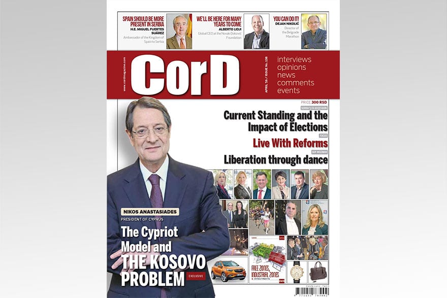 April 2016 issue, no. 138 - CorD Magazine