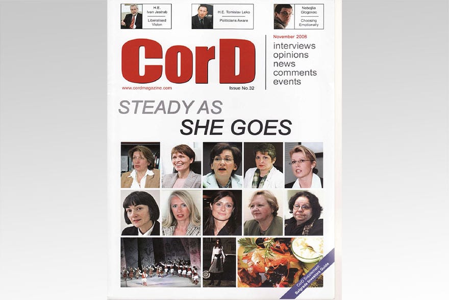 November 2006 issue, no. 32 - CorD Magazine