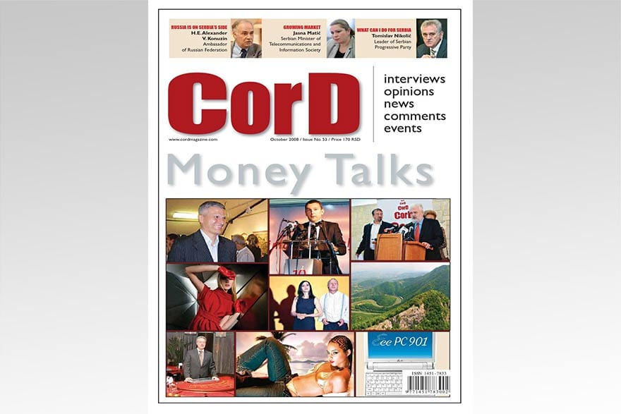 October 2008 issue, no. 53 - CorD Magazine