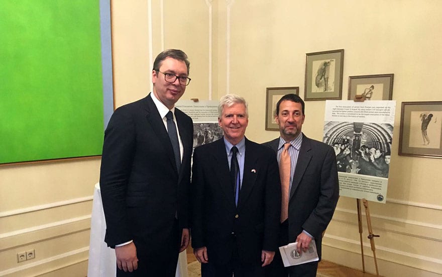 Ambassador Kyle Scott hosts President Vučić - CorD Magazine
