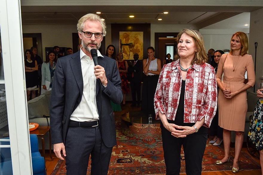 Ambassador Lutterotti hosts Austrian Business Circle Summer Reception