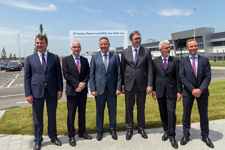 Germany's ZF opens factory in Pančevo - CorD Magazine