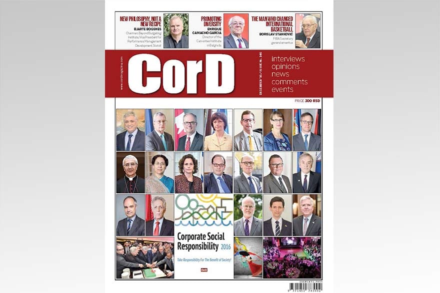 December 2016 issue, no. 146 - CorD Magazine