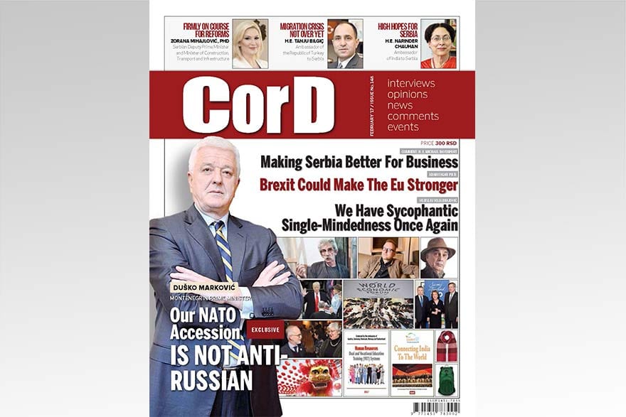 February 2017 issue, no. 148 - CorD Magazine