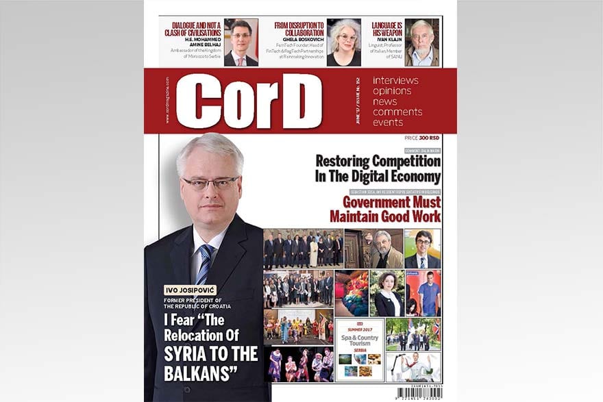 June 2017 issue, no. 152 - CorD Magazine