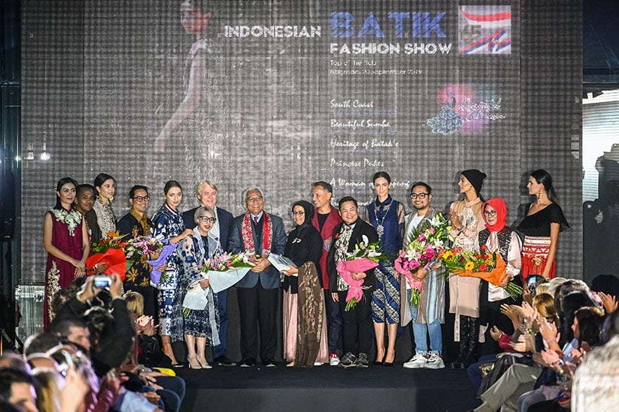 Embassy of Indonesia host Batik Fashion Show 2109 - CorD Magazine