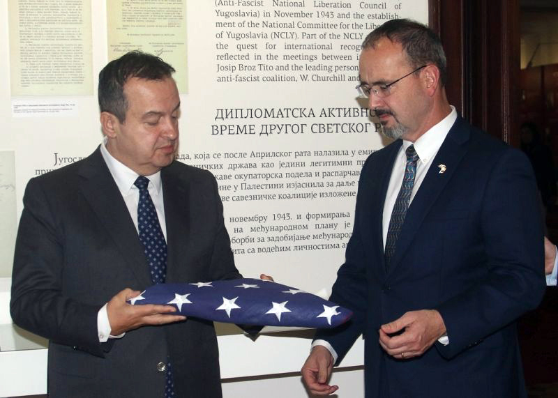 Minister Ivica Dacic Meets US Ambassador Anthony Godfrey - CorD Magazine