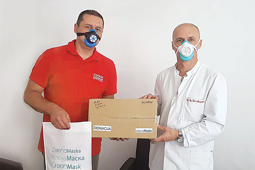 Nenad Nikolin, CCS Solutions: A Green Mask For A Safe Environment - CorD