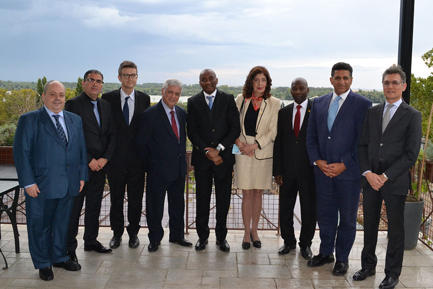 African Diplomatic Group in Serbia bid farewell to Milos Perisic - CorD ...