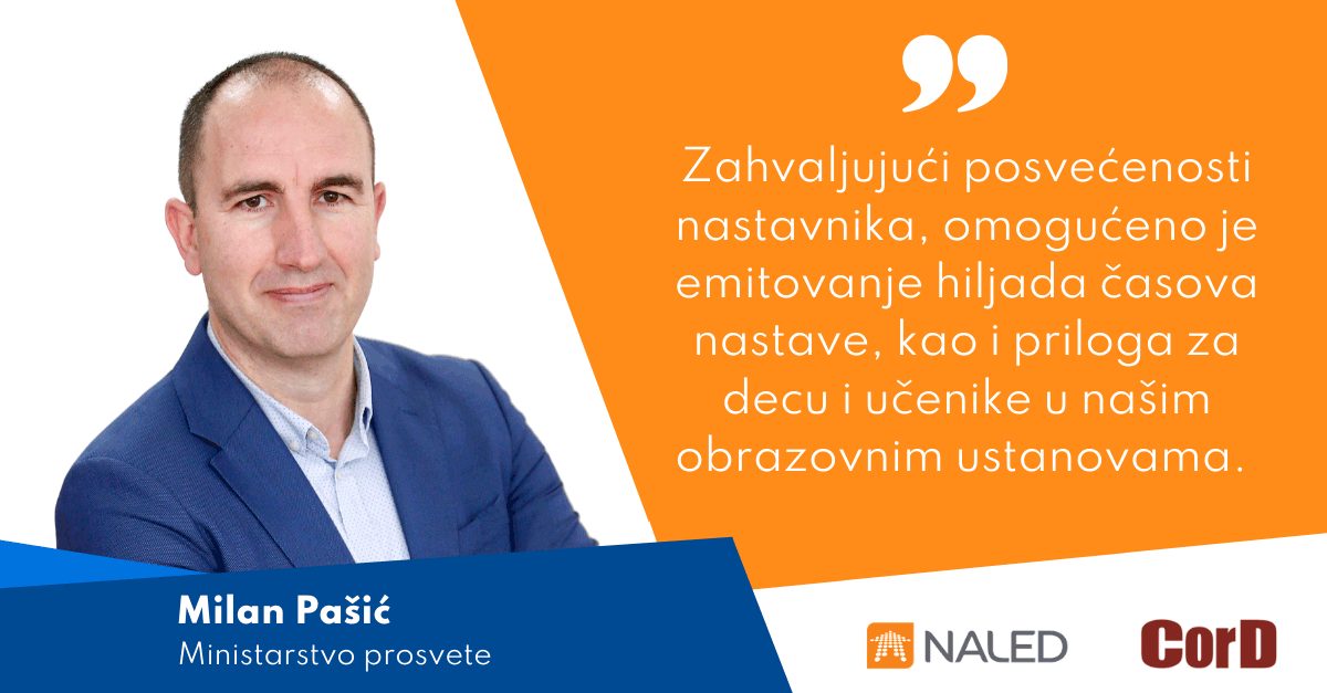 Milan Pašić, pomoćnik ministra prosvete: Magija je u rukama nastavnika