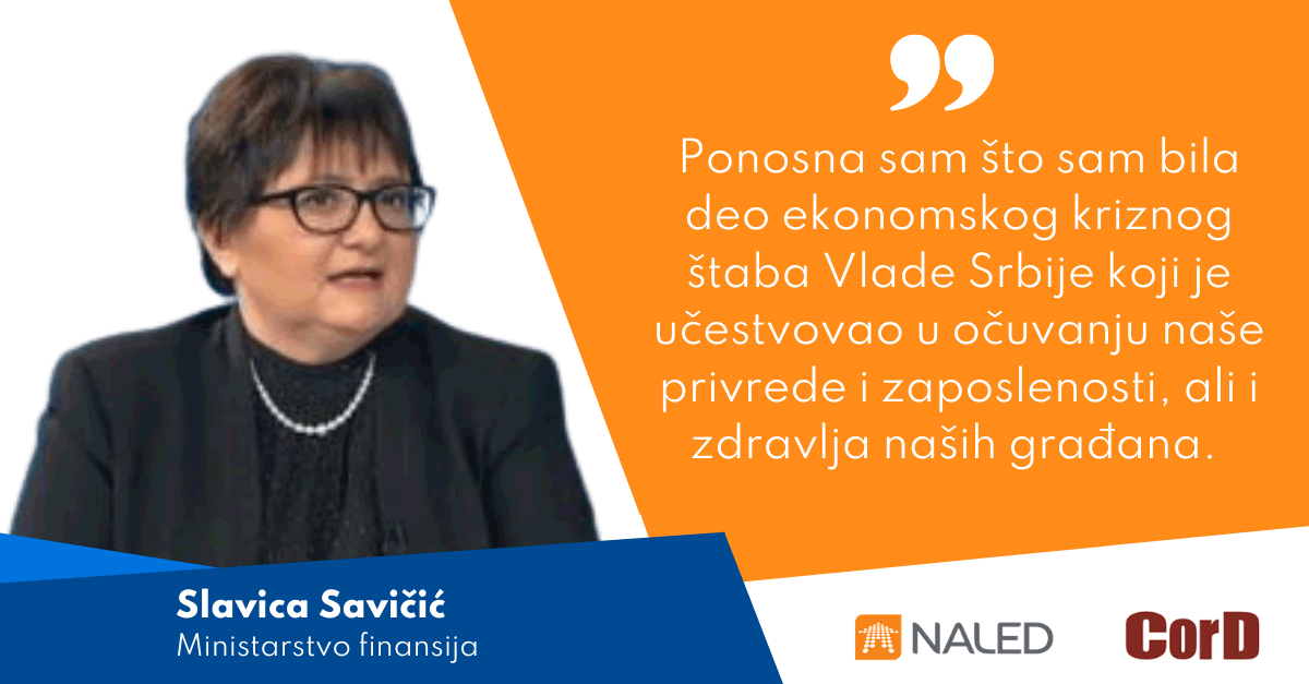 Slavica Savičić, državna sekretarka ministarstva finansija: U ...