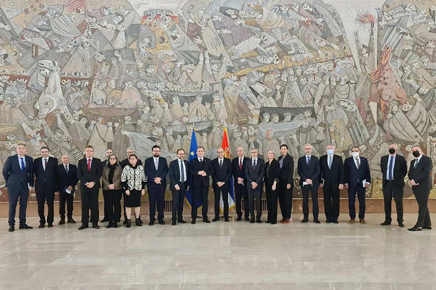 Minister Of Foreign Affairs Met With The EU Ambassadors Accredited In ...