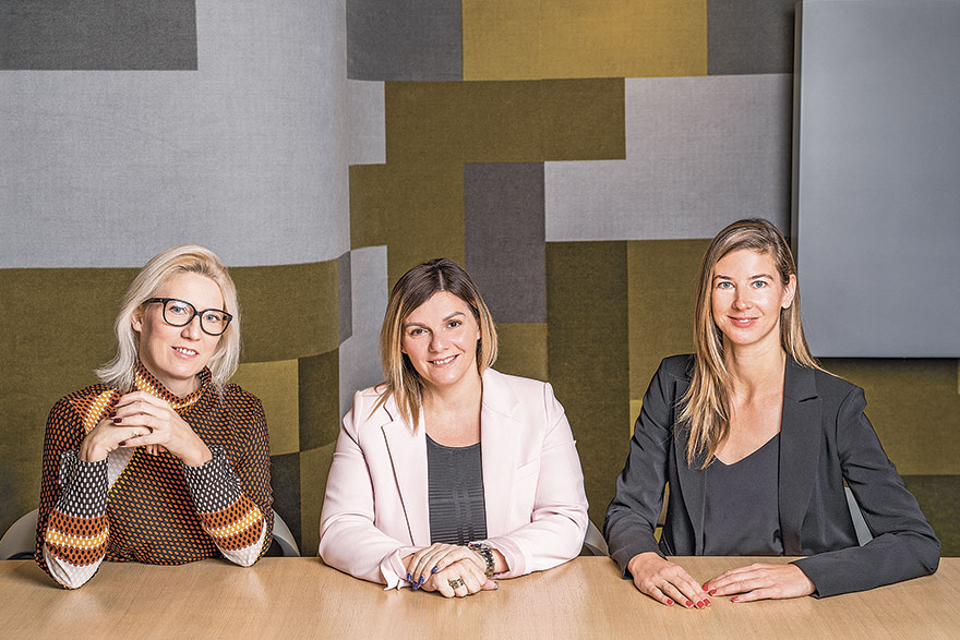 Vanja Stanković, Marija Popović, and Milka Rajčević, Mobi Banka ...