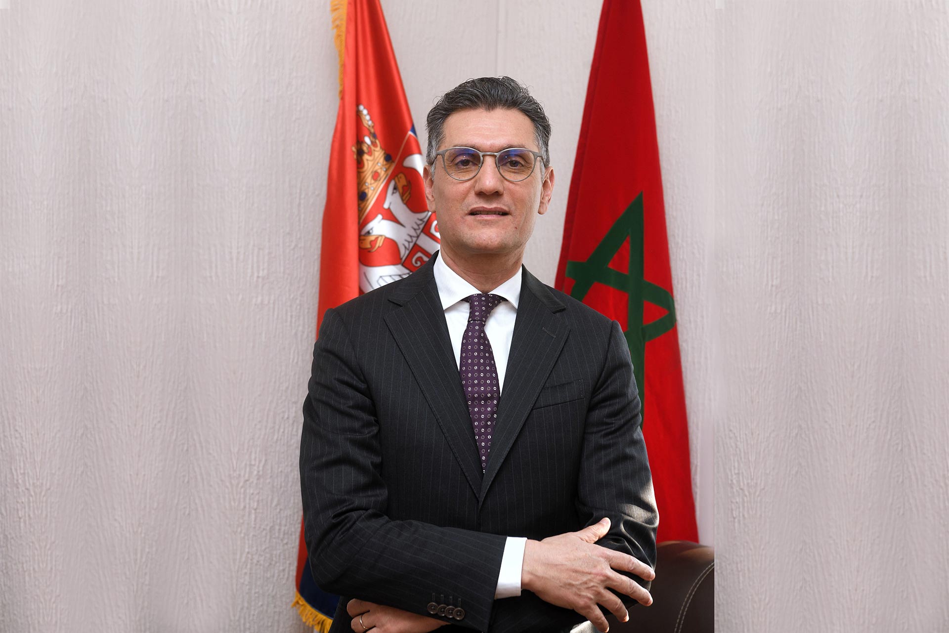 H.E. Mohammed Amine Belhaj, Ambassador Of Morocco To Serbia:2022 ...