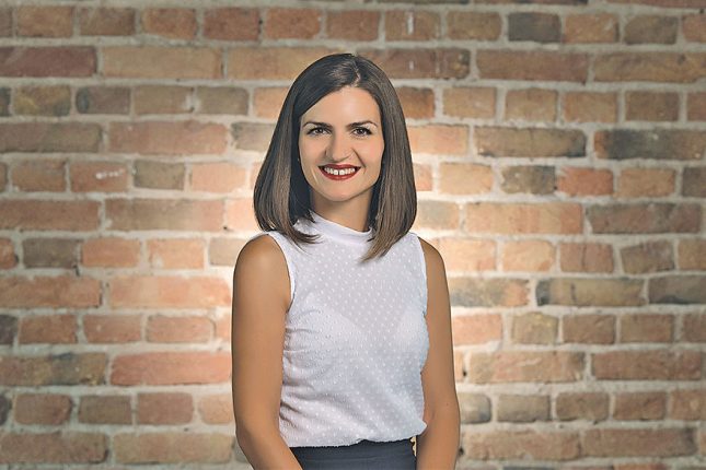 Ivana Glišović, Milica Popović, Suzana Magdelinić, Right: Brilliant ...