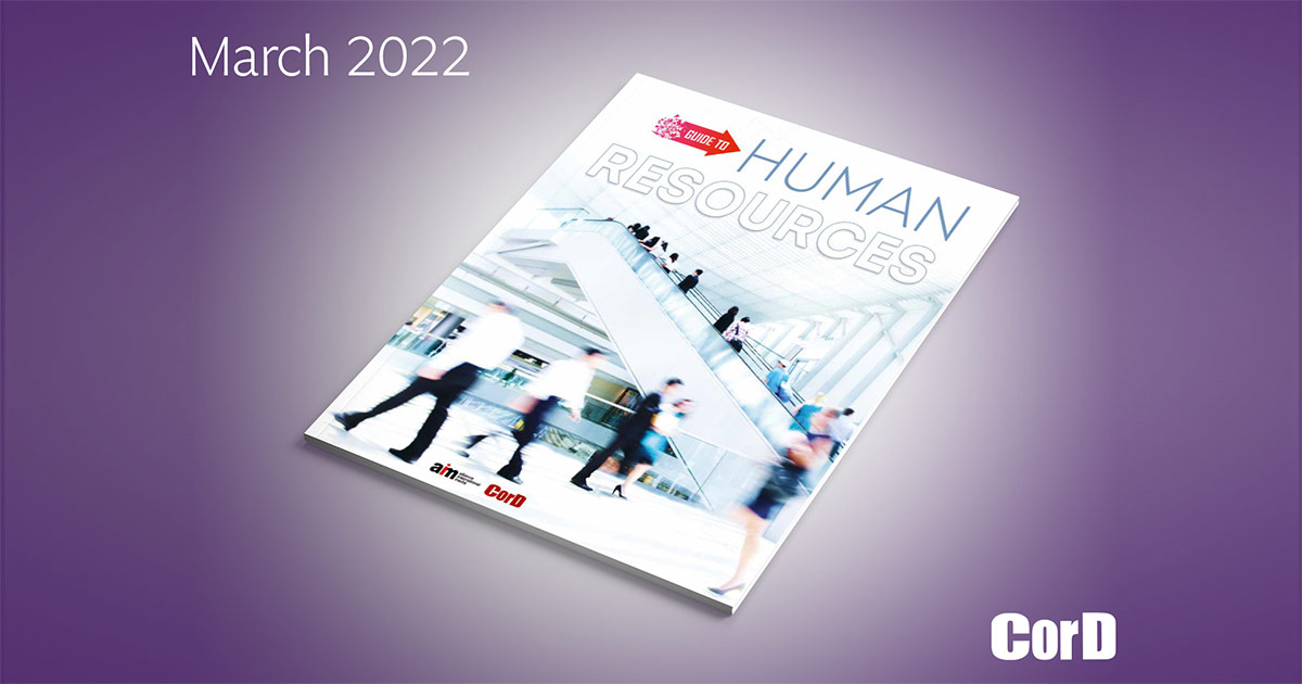 Human Resources 2022 - CorD Magazine