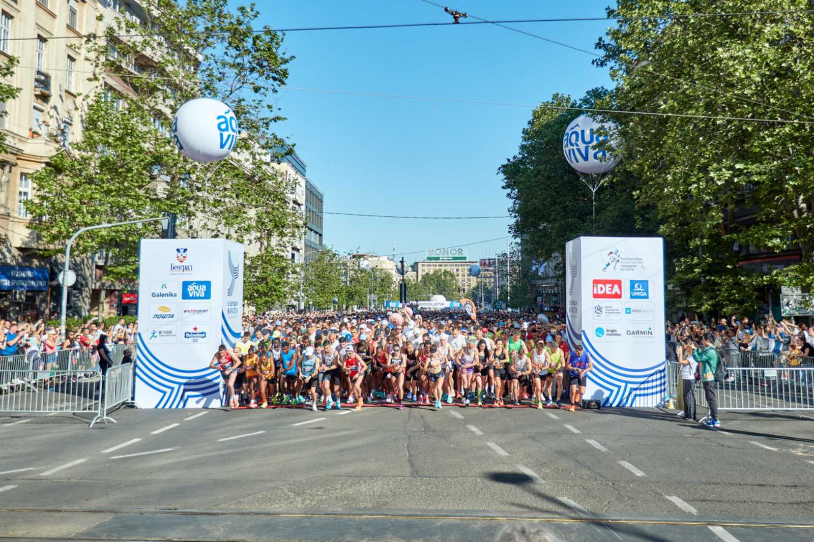 Ethiopians Feisa And Tzekole Are Winners Of The Belgrade Marathon