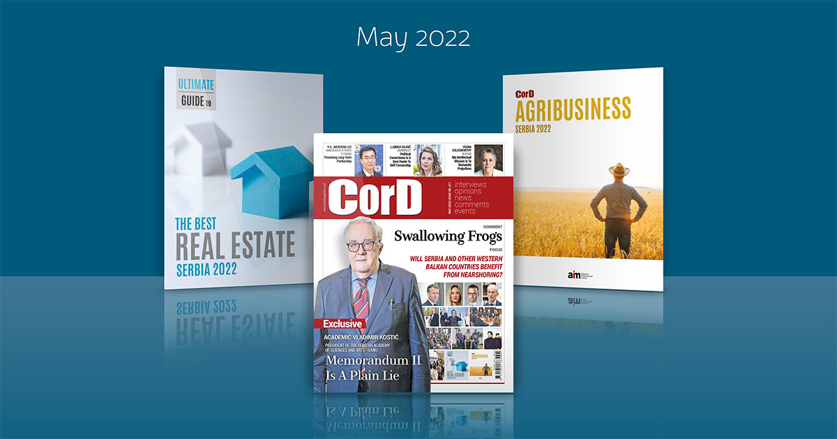 May 2022, Issue No. 211 - CorD Magazine