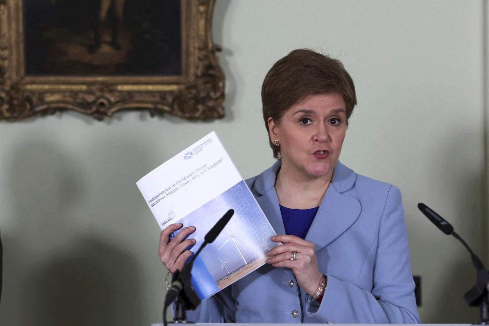 Scotland Leader Launches Campaign For New Independence Vote