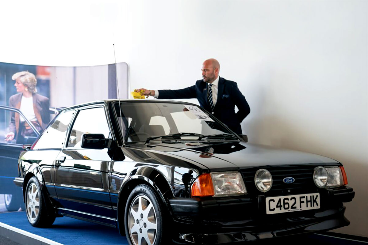 Car Owned By Diana, Princess Of Wales Sells For £650,000