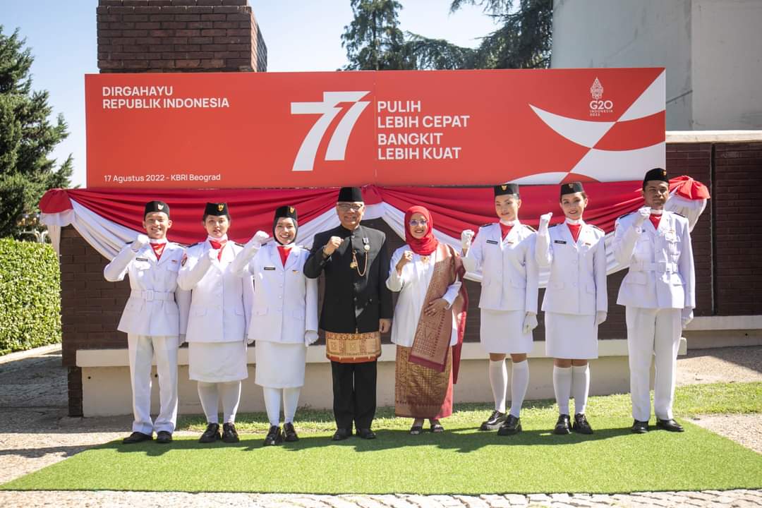 Flag Ceremony At The Indonesian Embassy - CorD Magazine