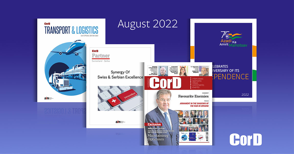 August 2022, Issue No. 214 - CorD Magazine