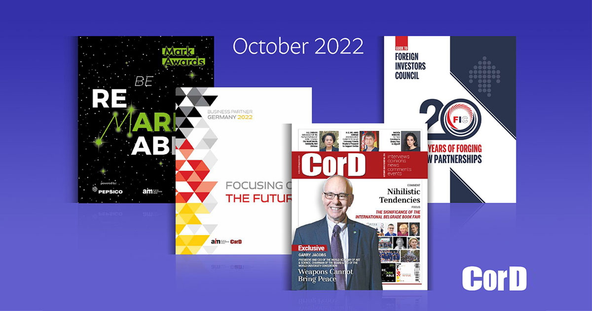 October 2022, Issue No. 216 - CorD Magazine