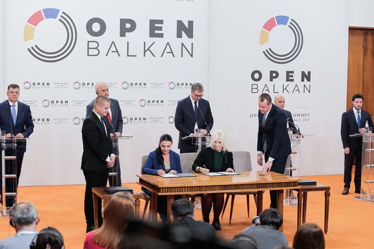 Series Of Documents Related To Cooperation Within “Open Balkans” Signed ...