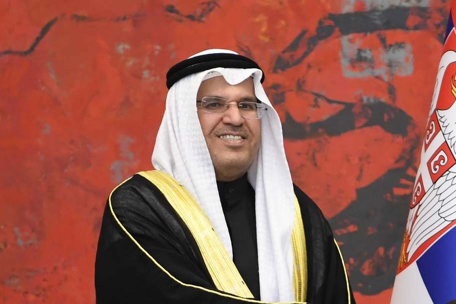 H.E. Fayez Mujbel Sulaiman Almutairi, New Ambassador Of Kuwait To Serbia