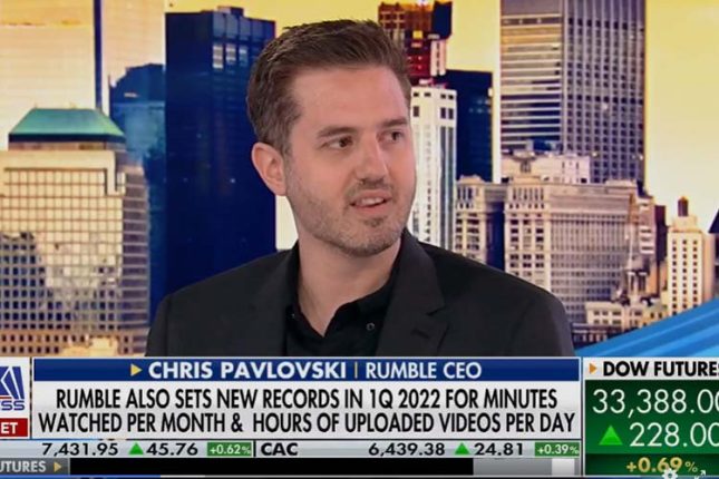 Chris Pavlovski, CEO Of Rumble: Rumblings On Rumble’s Battle Against ...
