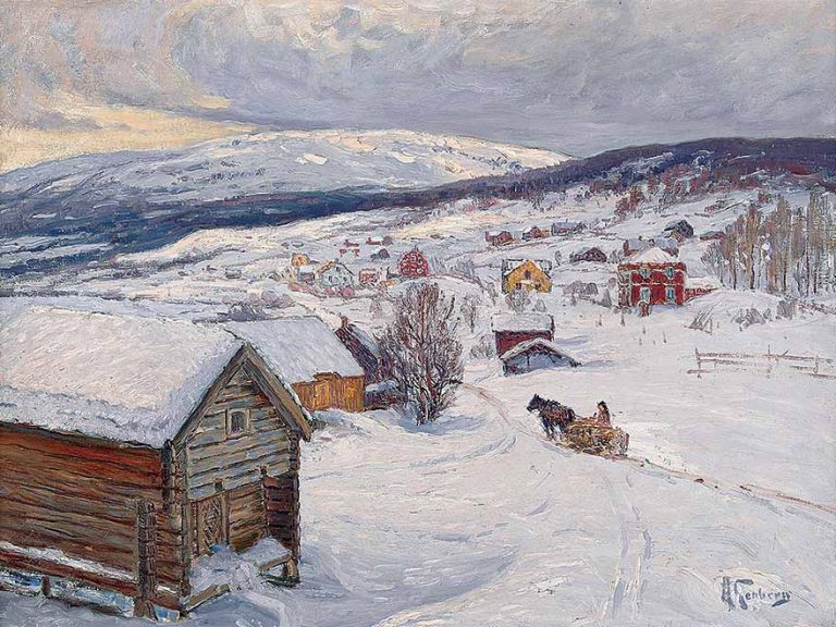Winter In Art: 20 Most Beautiful Winter Themed Paintings