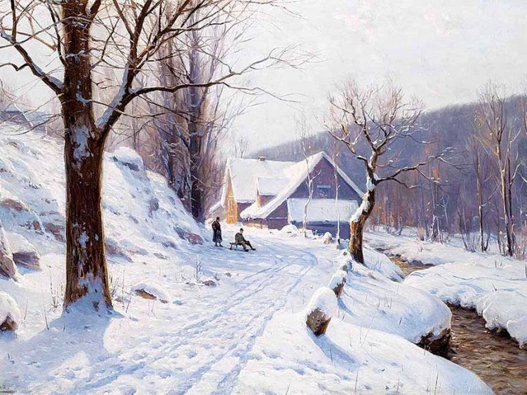 Winter In Art: 20 Most Beautiful Winter Themed Paintings