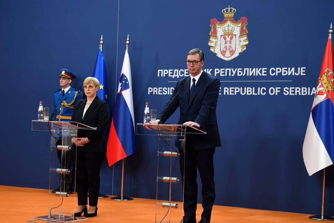 Predsednica Slovenije: Pružićemo svu pomoć Srbiji na evropskom putu - CorD Magazine