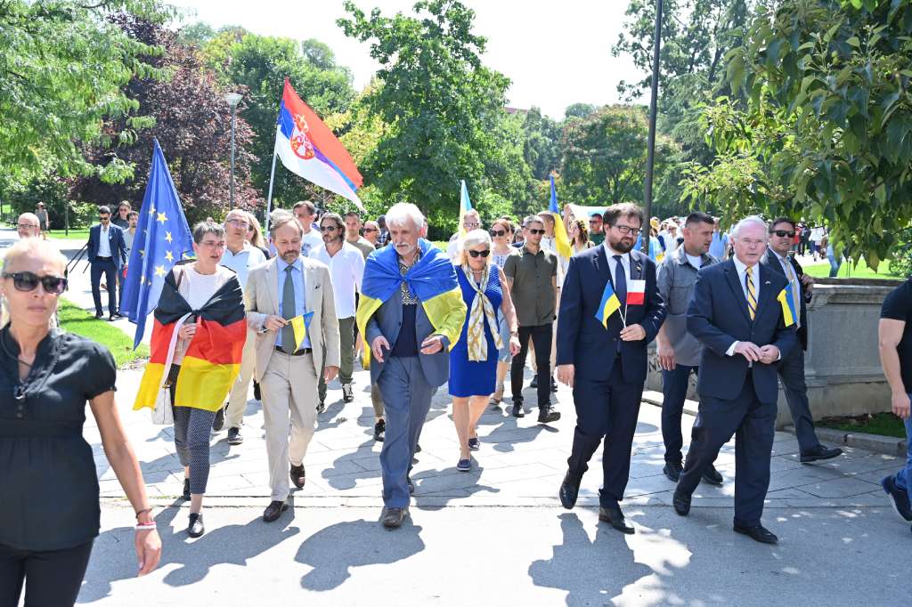 Ukraine Independence Day Marked