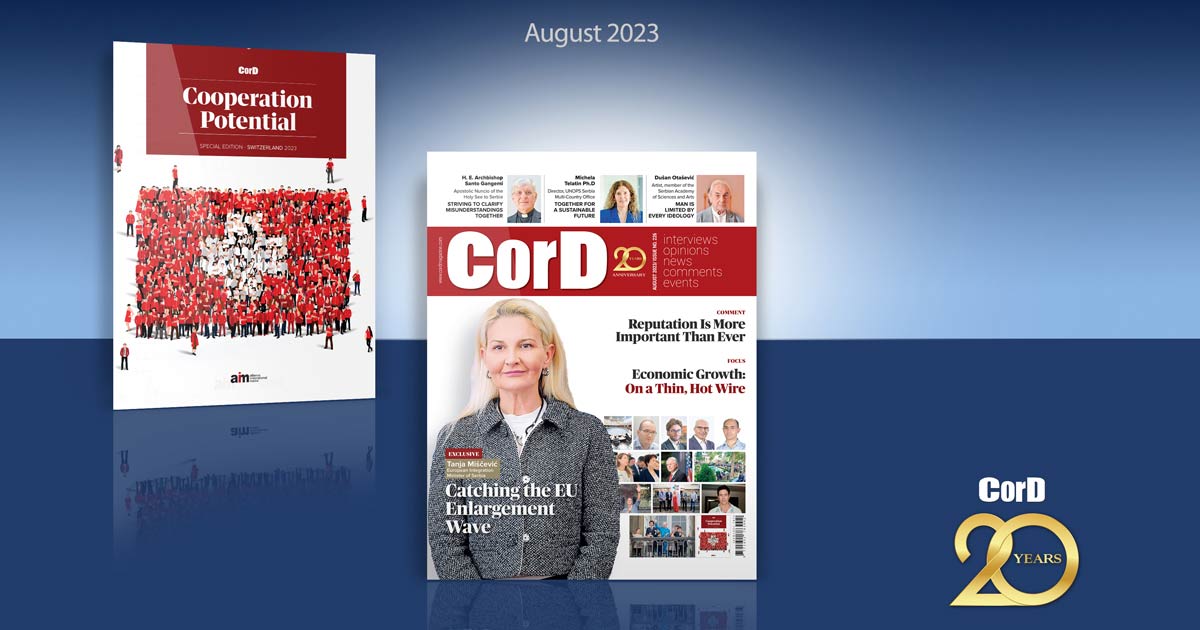 August 2023, Issue No. 226 - CorD Magazine