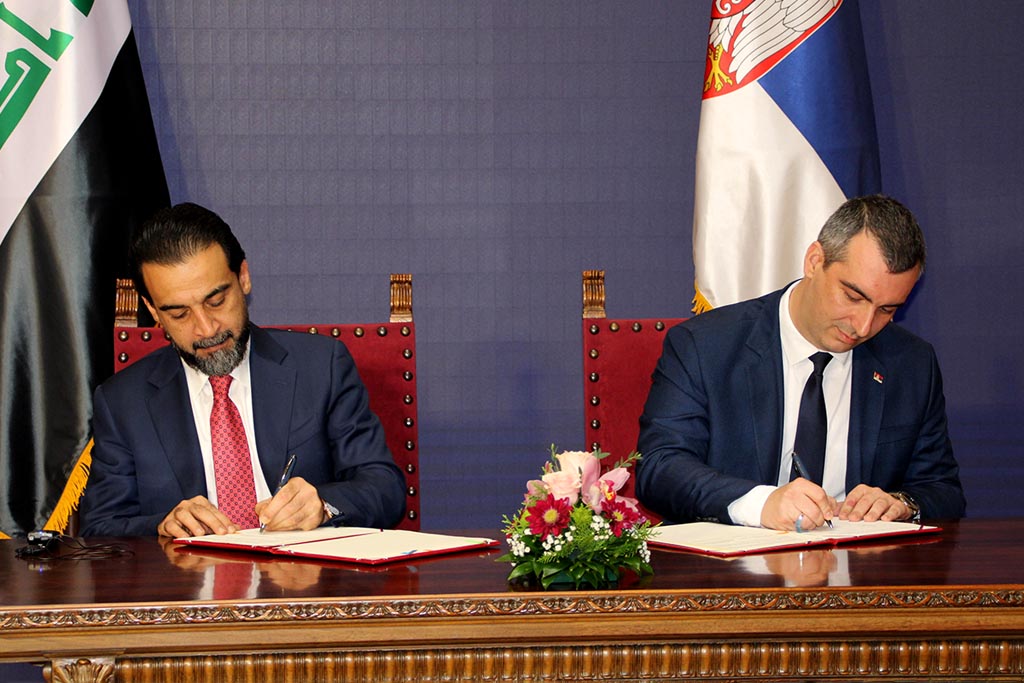 Serbian and Iraqi Parliaments Sign Memorandum of Understanding - CorD ...
