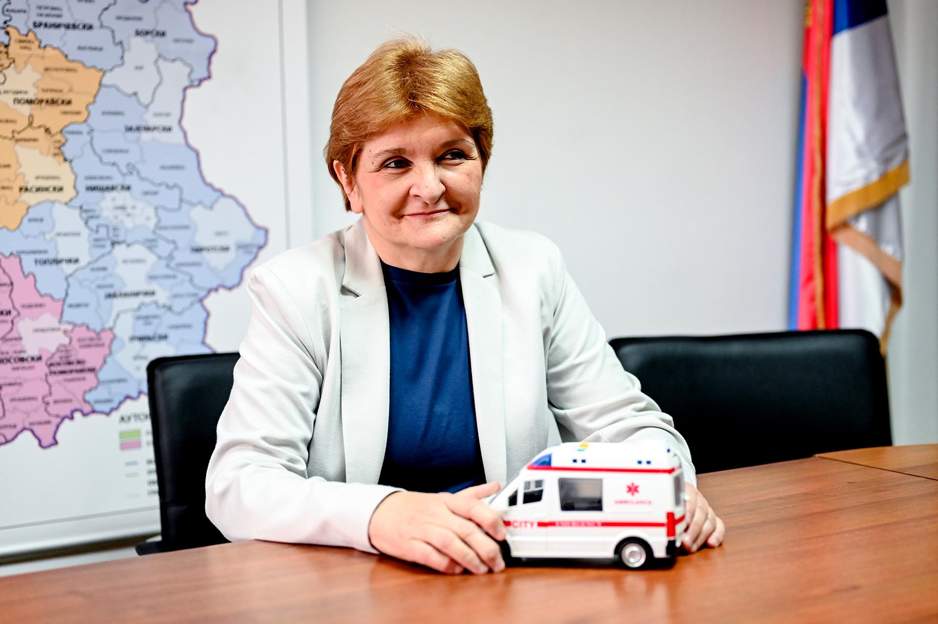Danica Grujičić, Minister of Health of Serbia: Dedicated to the Majesty ...