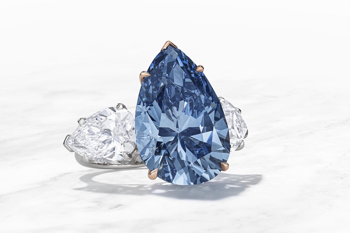 Largest Blue Diamond Ever to Go Under the Hammer in Geneva - CorD Magazine