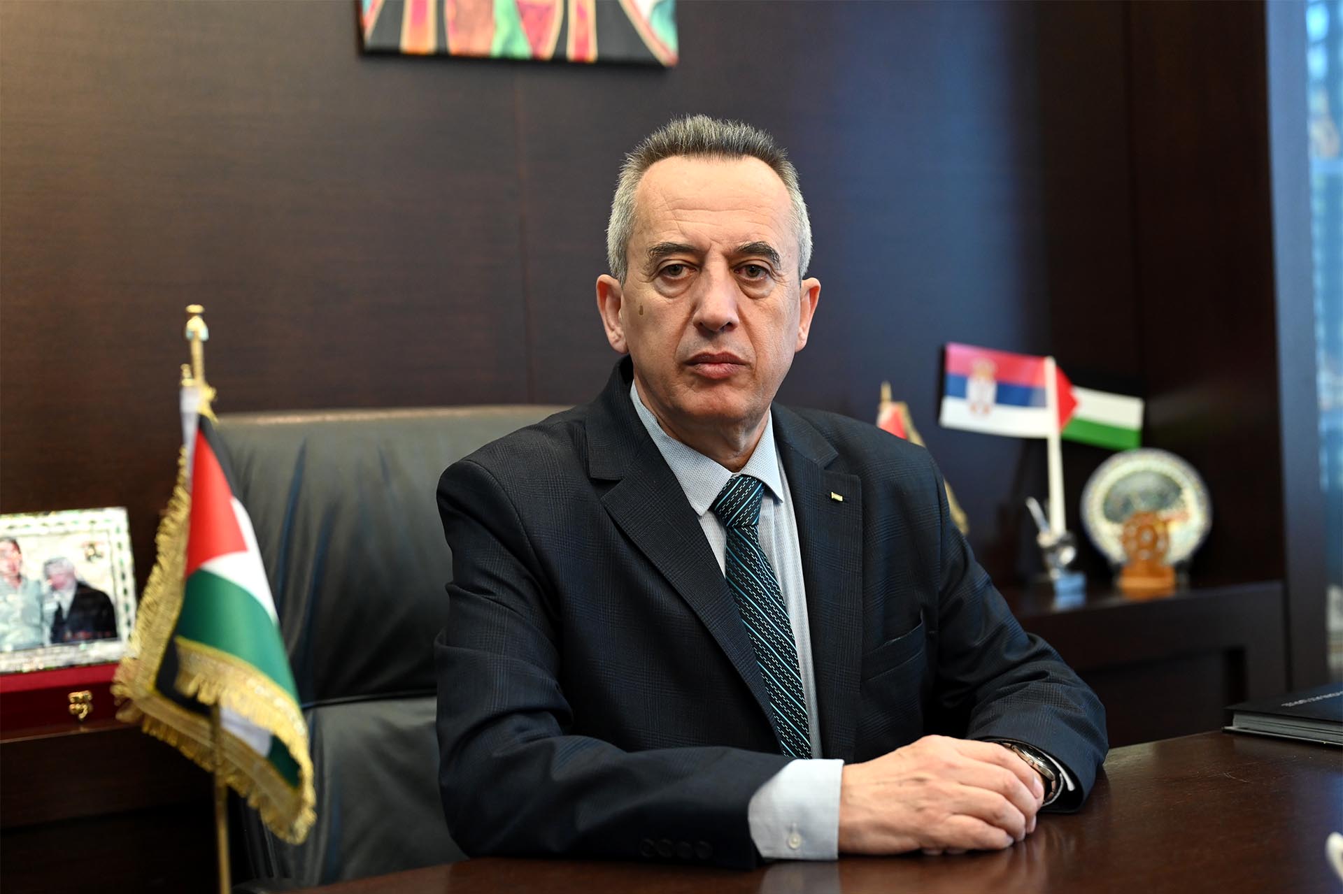 Nj. E. Muhamed Abdulah Namura, ambasador Palestine: UN da sazovu ...