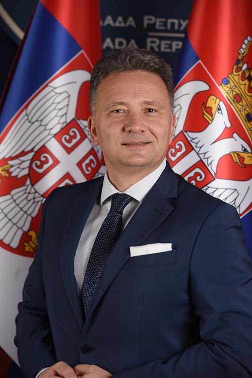 Mihailo Jovanović, Serbian Minister of Information and ...